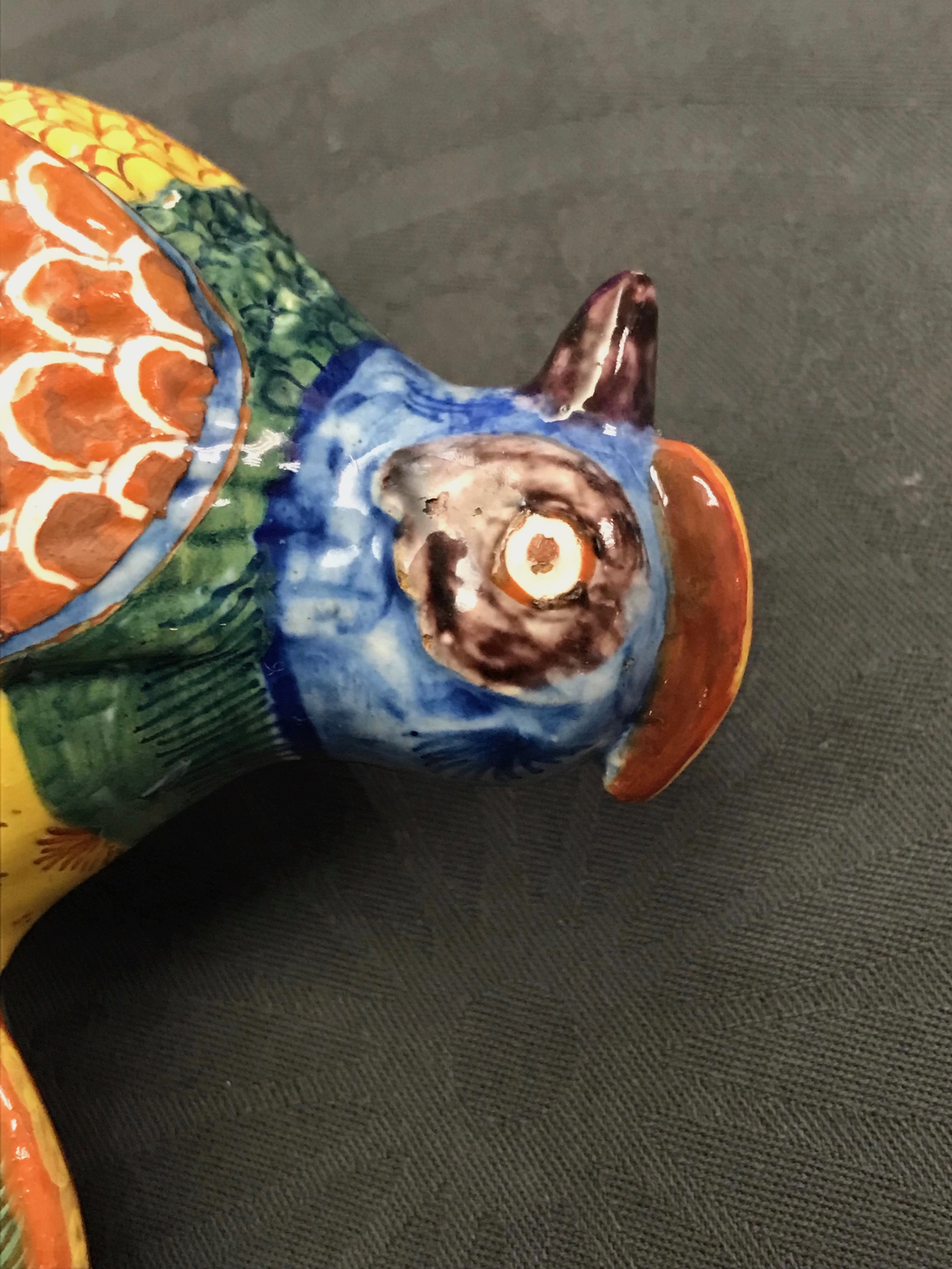 A polychrome Dutch Delft group of a hen with chickens, 18th C. - Rob ...